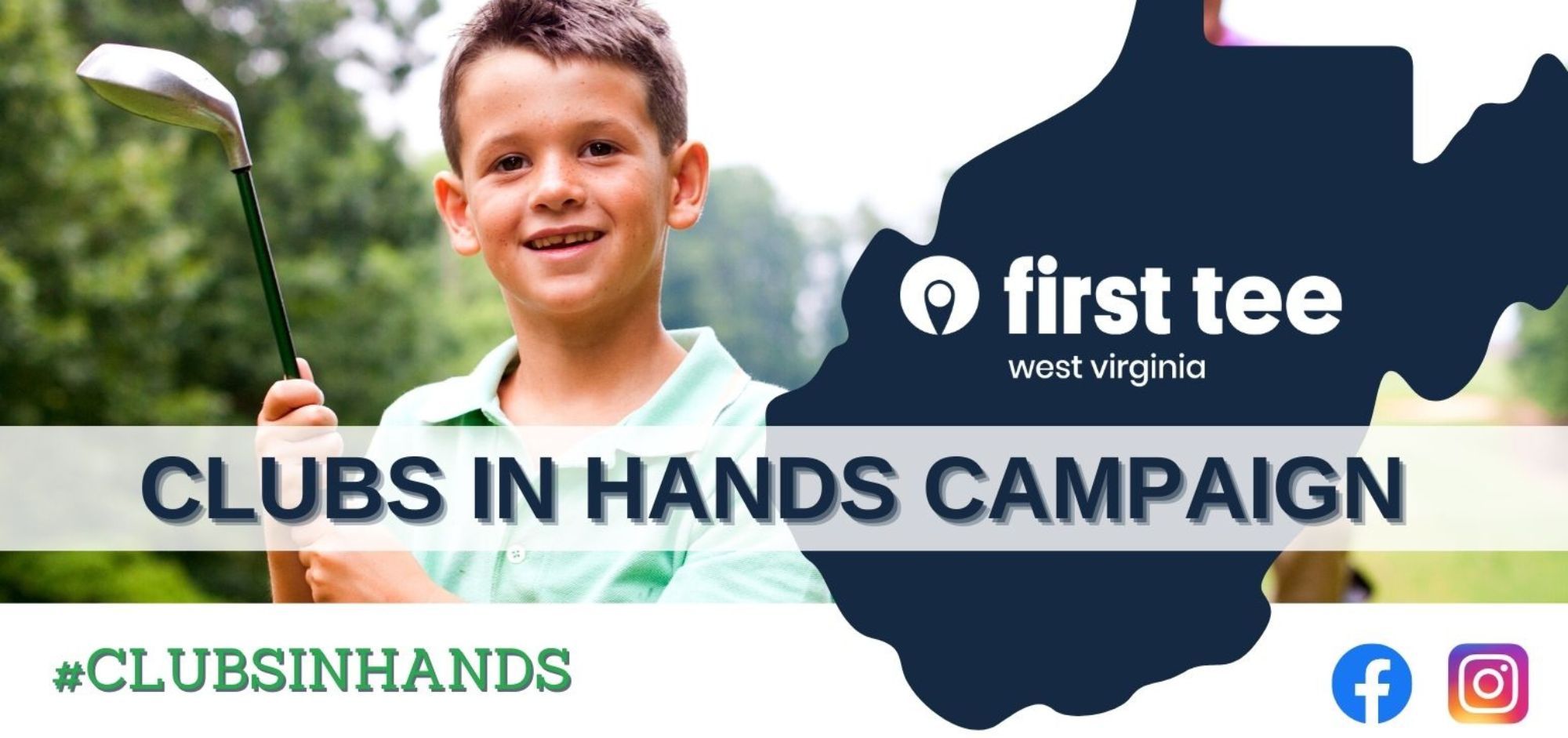First Tee - Clubs In Hands - First Tee - West Virginia